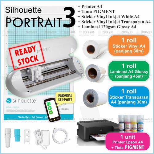 Jual Paket Mesin Cutting Sticker Mini Print Cut Printer A4 Stiker Vinyl ...