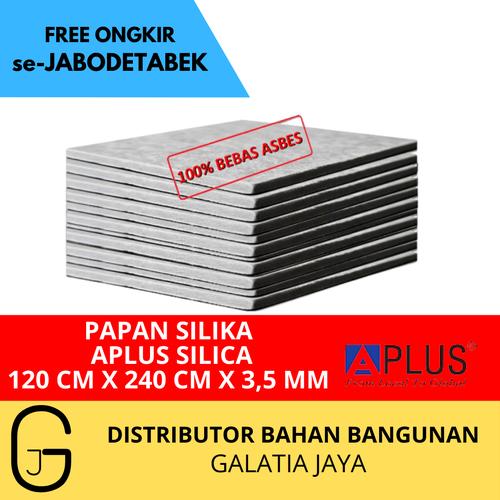 Jual Papan Semen - Silika Aplus seperti GRC ukuran 120 cm x 240 cm x 3 ...