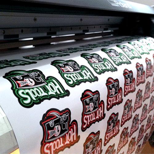 Jual Cetak Stiker Transparan / Sticker Vinyl Meteran Roll Print Eco ...