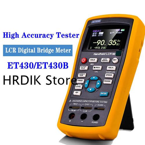 Jual LCR Bridge Tester Meter ET-430 High Precision Digital ET430 100KHz ...