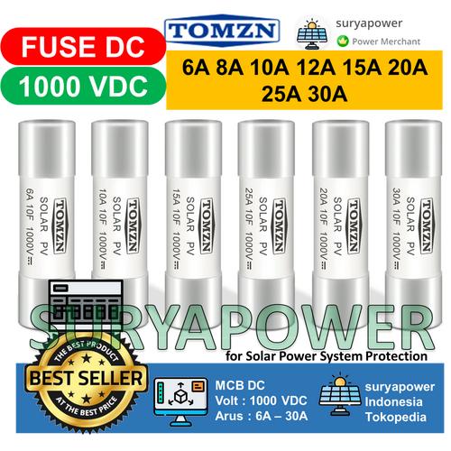 Jual FUSE DC 1000V - 6A 8A 10A 12A 15A 20A 25A 30A - SOLAR PV ...