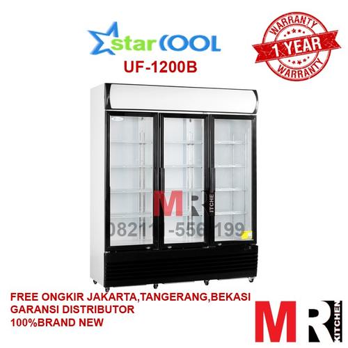 Jual STARCOOL SHOWCASE 1200 LTR 3 PINTU / SHOWCASE CHILLER MAKANAN ...