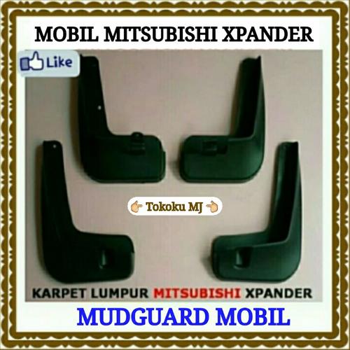 Jual MUDGUARD MOBIL MITSUBISHI XPANDER - KARPET LUMPUR / KARET LUMPUR ...