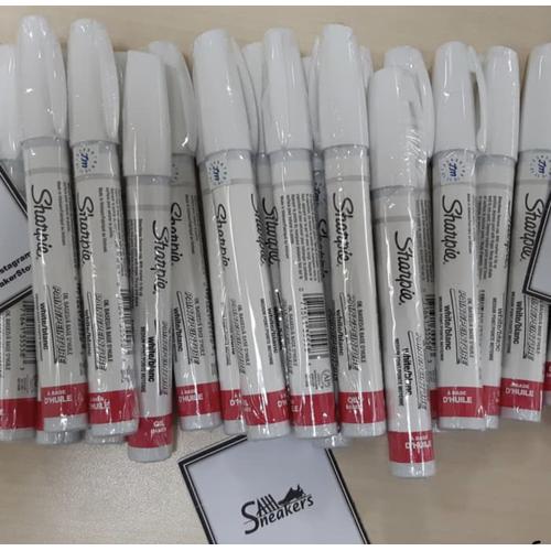 Jual Sharpie WHITE OIL Based utk REPAINT BOOST nmd ultraboost yeezy ...