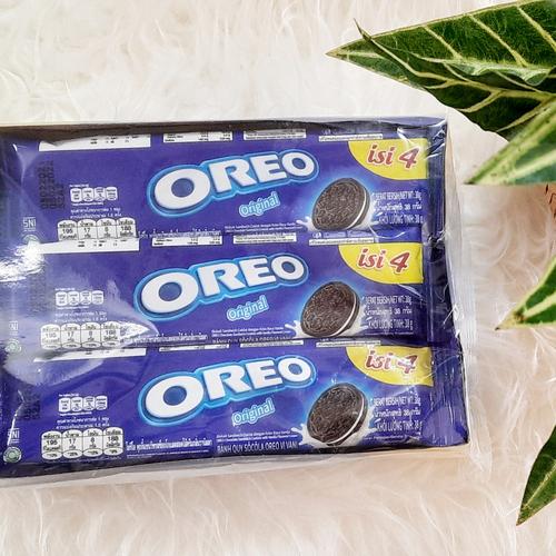 Jual Oreo Mini 1 dus isi 12 pack (1 pack isi 4 biskuit oreo) 38 gr x 12 ...