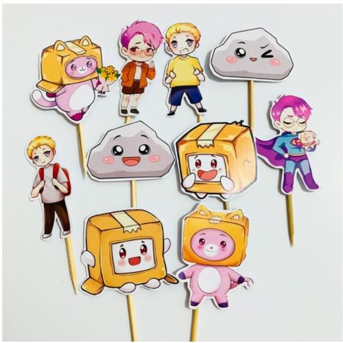 Jual LankyBox Topper Cupcake Birthday / Hiasan Kue Cupcake - Jakarta ...