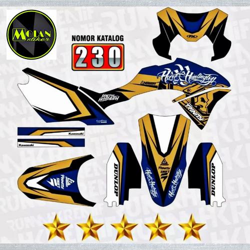 Jual Decal Sticker Striping Variasi Fullbody KLX 150 BF & KLX G 150 ...