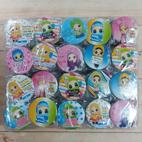 Jual PIN/ PENITI KALENG KEMASAN PLASTIK - Hijab - Jakarta Timur - Ponco ...
