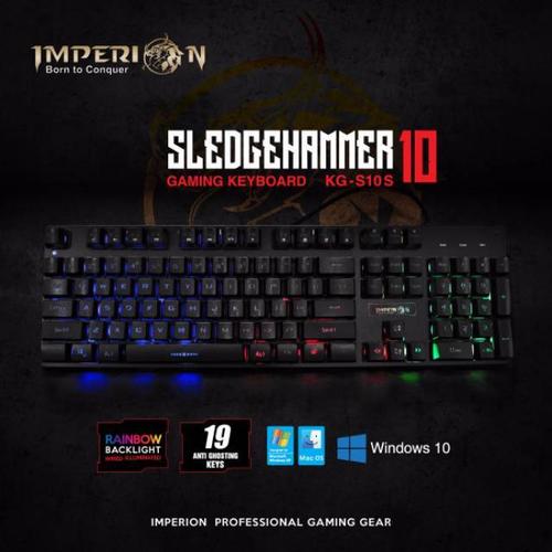Jual Keyboard Gaming Imperion Sledgehammer 10 - Mechanical Gaming ...