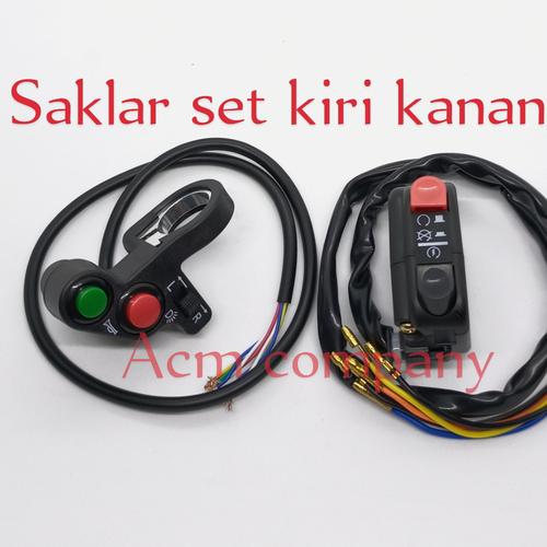Jual Paket saklar kiri kanan - Kanan 2 tombol kiri 3 tombol universal ...