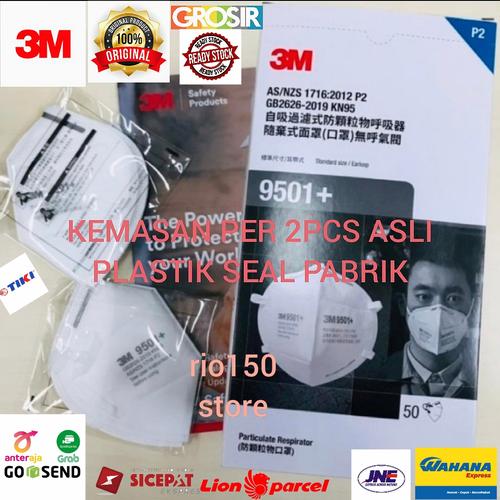 Jual MASKER 3M KN95 N95 9501+ EARLOOP SETARA 9501V+ 9502V+ 9502+ - Kota ...