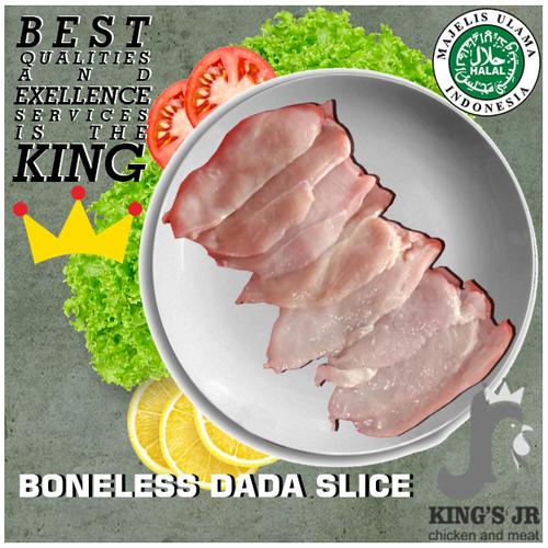 Jual Dada ayam fillet iris tipis / boneless dada slice - Jakarta Pusat ...