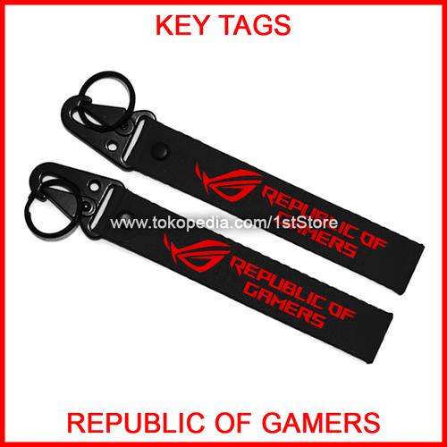 Jual Gantungan Kunci Republic Of Gamers Keychain Logo Asus ROG Lanyard ...