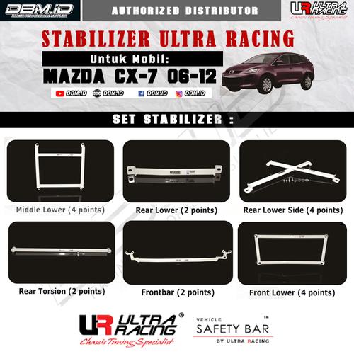 Promo Mazda CX-7 2006-2012 Strutbar/ Stabilizer Ultra Racing - R LOW 2P ...