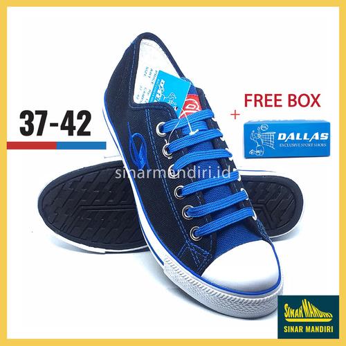 Jual Sneakers Tali Kanvas Dallas Campus LC/ Sepatu Sekolah Kampus ...