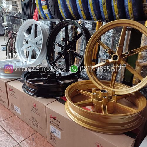 Jual Velg ninja RR lebar 250 300 R17 merk Vrossi - gold - Jakarta Utara ...