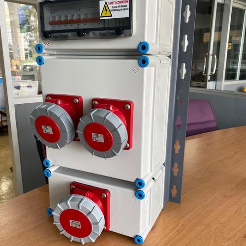 Jual panel stop kontak industri 16a 32a 63a 1ph/3ph order sesuai spek ...