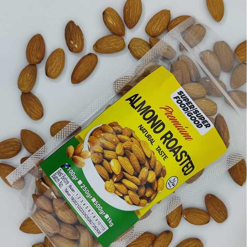 Promo Almond Roasted Panggang 100 gr - Kacang Almon Matang Premium Utuh ...