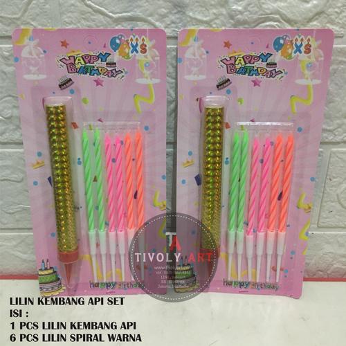 Jual Lilin Ulang Tahun / Lilin Kembang Api SET / Fireworks Candle SET ...