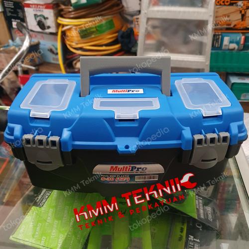Jual MULTIPRO TOOL BOX PLASTIK 12" 30 X 13 X 13 CM KOTAK TUKANG 12 INCH ...