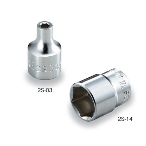 Jual TONE Socket 6pt. Type 2S-12 ; ¼ inch 12mm Produk Jepang (Kunci ...