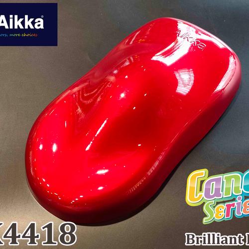 Jual Cat Mobil Candy Series 5 AIKKA - Brilliant Red, 450ml - Kota Medan ...