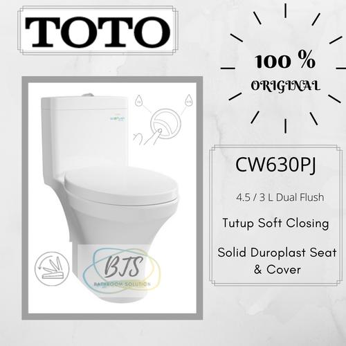 Jual Closet duduk TOTO/kloset duduk TOTO CW630PJW/CW630 PJW/F/CW 630PJW ...