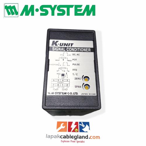 Jual Signal Conditioner Converter M SYSTEM KVS-0A-H/K RTD TC Potensio ...