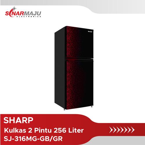 Jual Sharp Refrigerator SJ-316MG-GB-GR Kulkas 2 Pintu - Biru - Kota ...