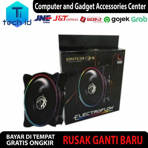 Jual Fan Cpu Cooler Fan Casing Imperion Gaming Fan Electroflow 120mm ...