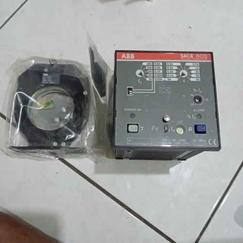 Jual RCQ ABB RESIDUAL CURRENT RELAY WHIT TOROIDAL CT 60MM A037388 control - Kota Bandung - Aldo ...