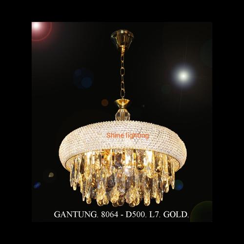 Jual Lampu gantung frame kristal ruang tamu/ruang makan tipe 8064/50cm ...