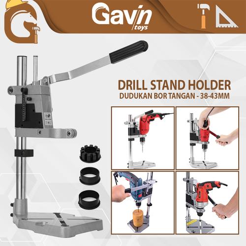 Jual Dudukan Bor Tangan Drill Stand Bor Holder Dudukan Mesin Bor 38 ...