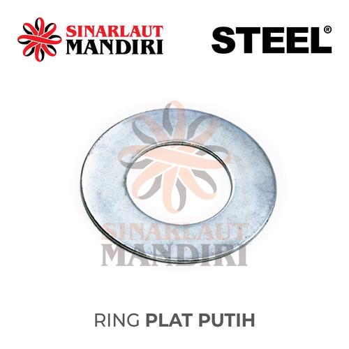 Jual Ring Plat / Flat Washer / Plate Washer M5 - Tipis - Kuning ...