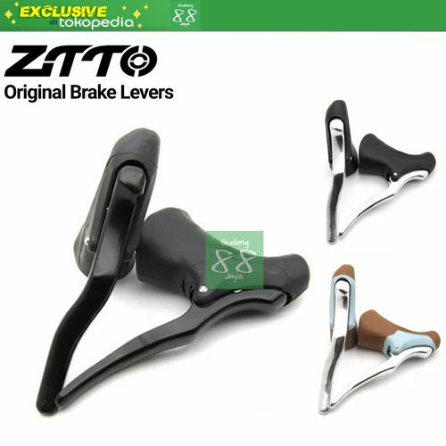 Jual Handle Rem Sepeda Balap Roadbike Gravel Alloy non Brifter - Hitam ...