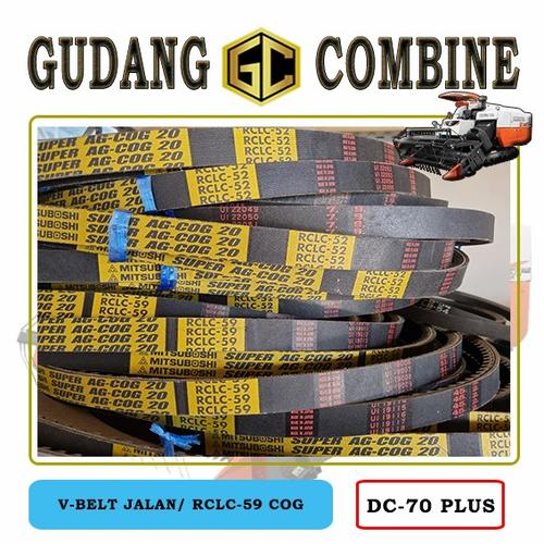 Jual RCLC 59 VBelt Jalan Kubota DC 70 Plus Combine Harvester - Kota ...