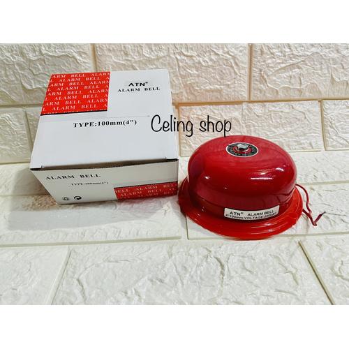 Jual bel KRING BESAR bell tet sekolah kantor fire alarm 4' 100mm - 3 ...