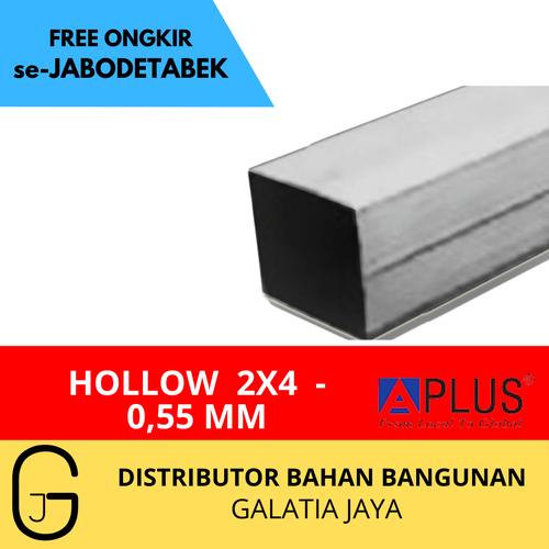 Jual Hollow Aplus 2x4 0.5 mm/Hollow Galvanis Aplus - Kota Tangerang - Galatia Jaya | Tokopedia