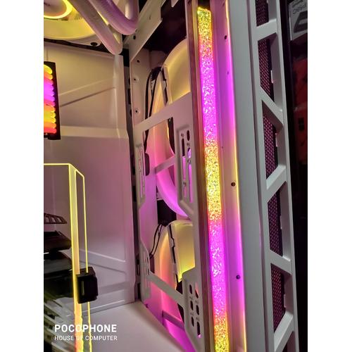 Jual led strip rgb lightning cpu komputer 3 pin male dan 4 pin female ...