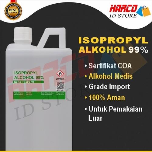 Jual Isopropyl Alcohol - IPA 99%. Isi 1 Liter, Grade Import. - Botol 1 ...