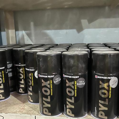 Jual cat semprot pylox / pilox nippon paint - Hitam - Kota Medan - Toko ...