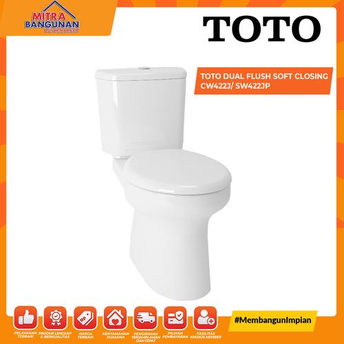 Jual TOTO CLOSET DUDUK / KLOSET DUDUK CW422J / SW422JP PUTIH - Kota ...