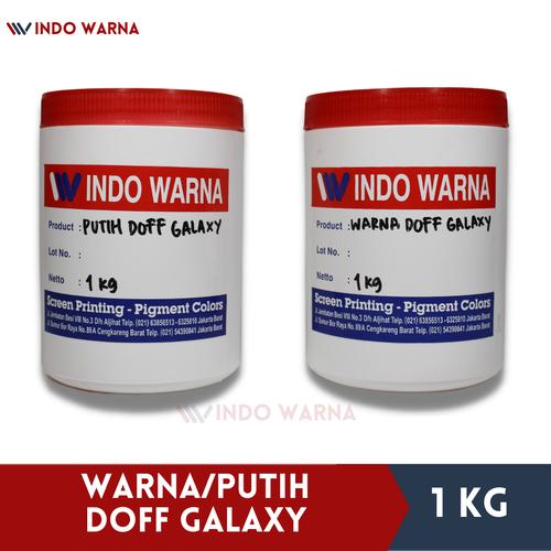 Jual Cat Sablom / Pasta Sablon Rubber - WARNA/WHITE DOFF GALAXY - Putih ...