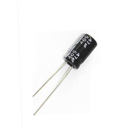 Jual Kapasitor Elektrolit Elco Elko 47uF 50V 47 uF 50 Volt V Capacitor ...