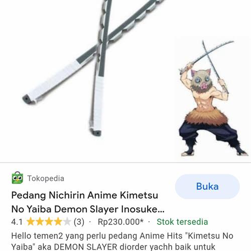 Jual inosuke katana dual sword - Kota Bekasi - ryuuzakiweaponmaker ...