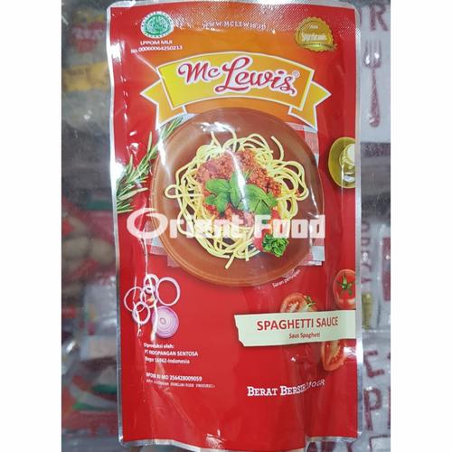 Jual Saos Spaghetti / Spaghetti Sauce Mc Lewis 310gr - Kota Surabaya ...