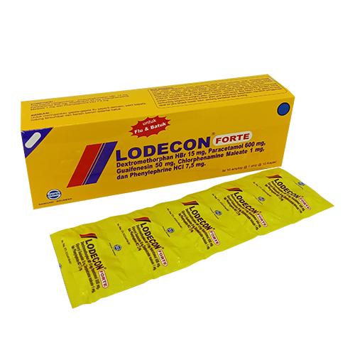 Jual Lodecon Forte Box/Dus/Dos - Obat Batuk & Pilek - Kab. Grobogan ...