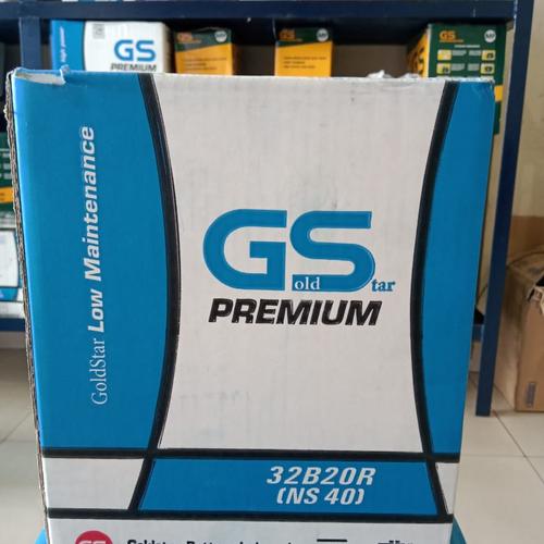 Jual AKI BATTERY GOLD STAR NS40(32B20R)NS 40 UNTUK MOBIL GENSET ...