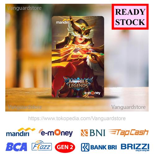 Jual EMONEY KARTU BCA BNI BRI MANDIRI GAME Mobile Legends Natalia - 1 ...