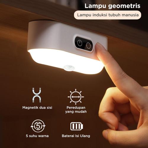 Jual Lampu Sensor Gerak LED Wireless Multifungsi Lampu Tidur dan ...